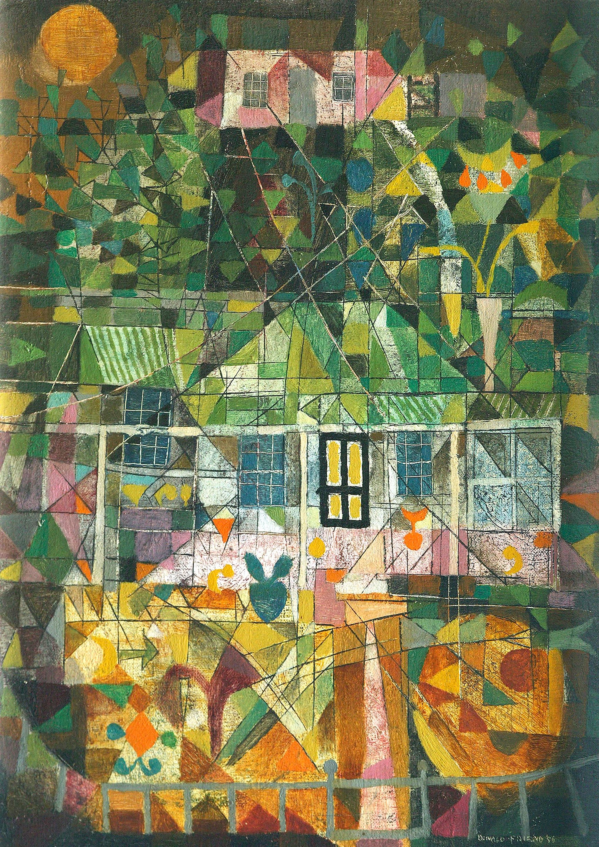 Bonhams : Donald Friend (1915-1989) The Artists Cottage at Hill End 1956