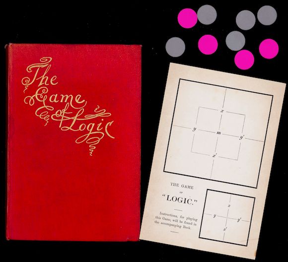 Bonhams : DODGSON (CHARLES LUTWIDGE) 'Lewis Carroll' The Game of Logic, 1886; Alice's Adventures ...