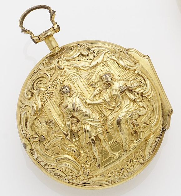 Bonhams : J.Josephson, London. A gold repousse pair case pocket watchNo ...