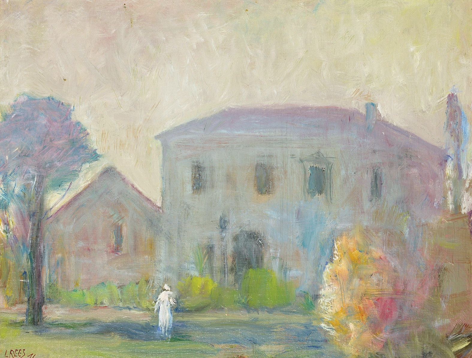 Bonhams : Lloyd Rees (1895-1988) Twilight in Tasmania 1976