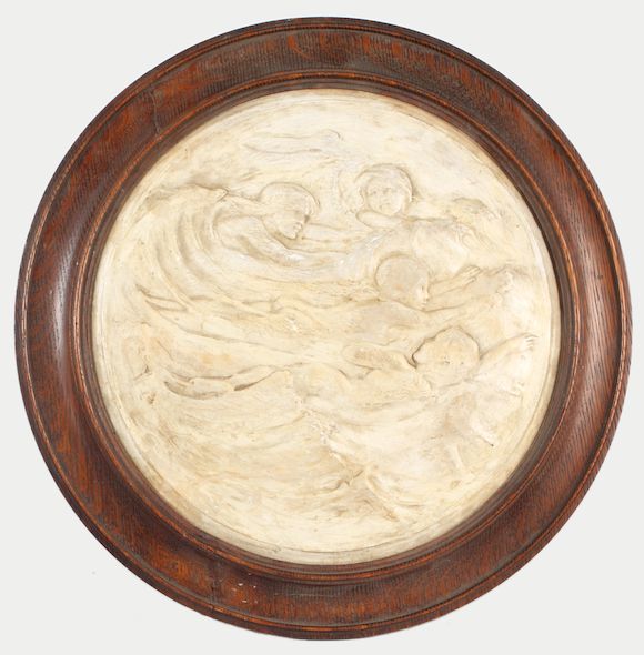 Bonhams : Henry Bates (British, 1850-1899) A painted plaster figural ...