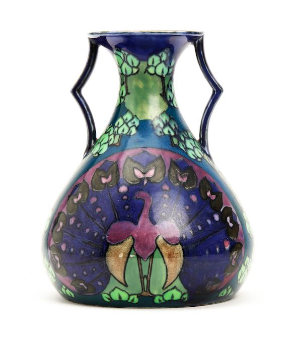 Bonhams : A Wedgwood Lindsay ware vase Circa 1900
