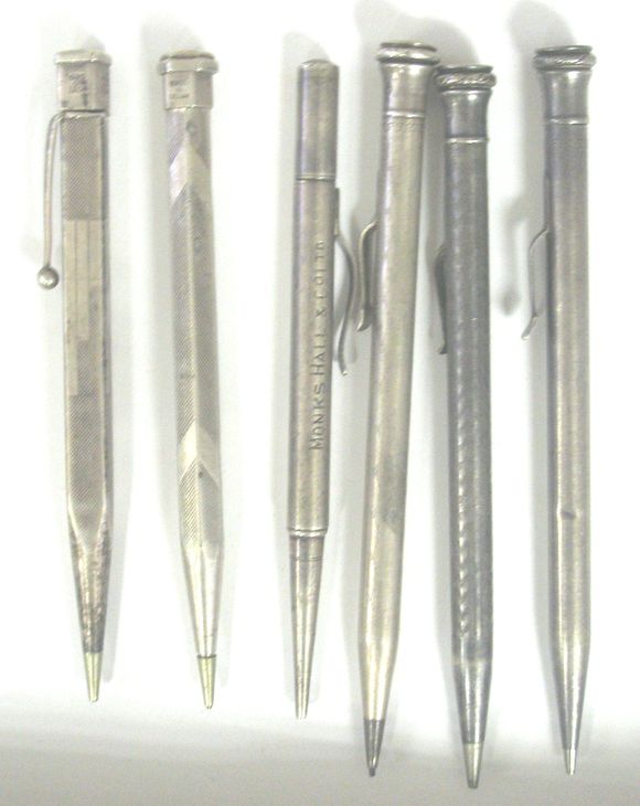 Bonhams : A collection of Everpoint pencils, by Sampson Mordan & Co, (Qty)