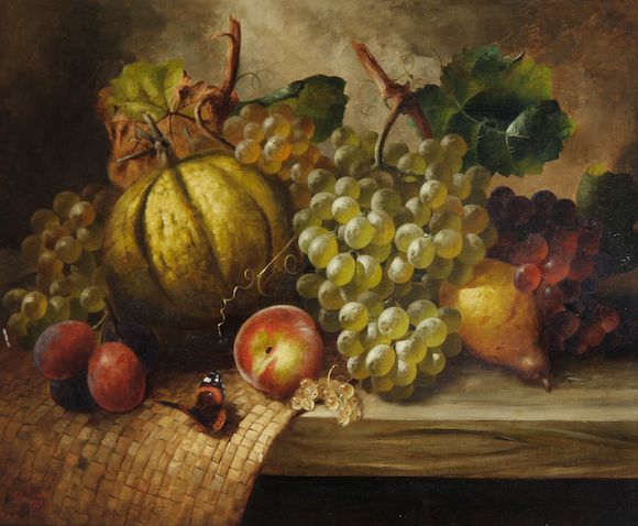 Bonhams : William Harding Smith (British, 1848-1922) Still life of ...