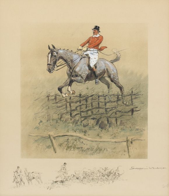 Bonhams : Charlie Johnson Payne, 'Snaffles' (British, 1884-1967 ...