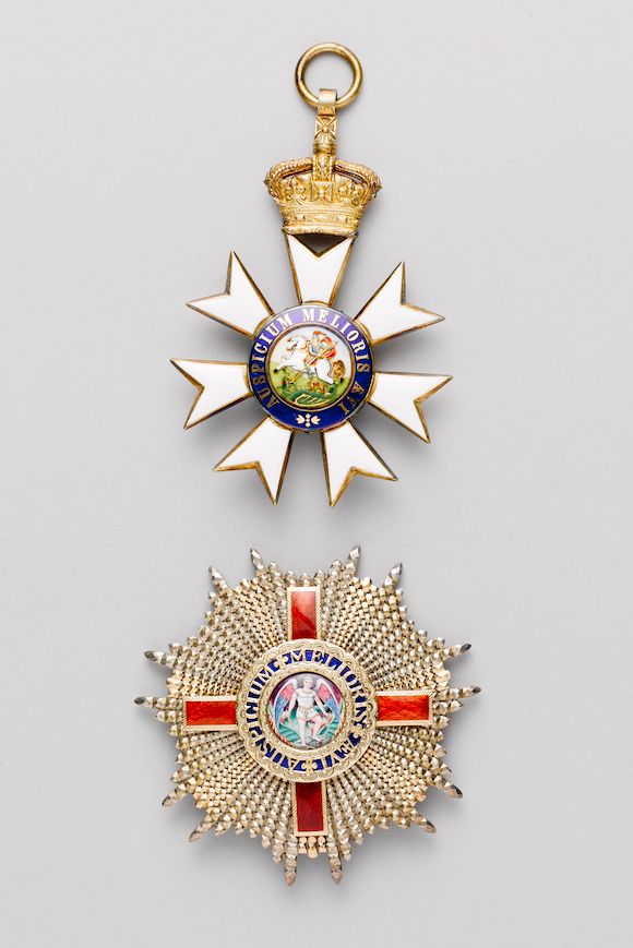 Bonhams : The Most Distinguished Order of St.Michael and St.George,
