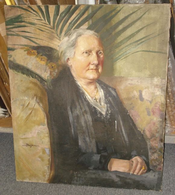 Bonhams : Philip James Deegan (Irish, active 1930s) Portrait of Mary ...