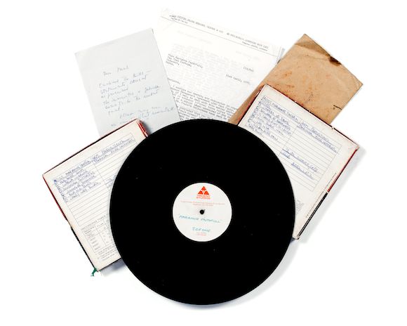 Bonhams : Marianne Faithfull: an album acetate recording and related ...