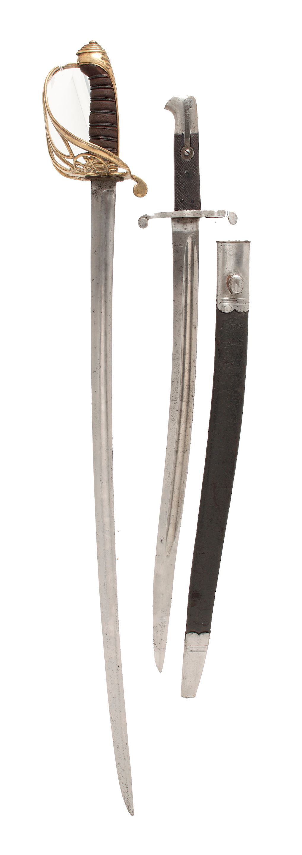 Bonhams : An 1822 Pattern Infantry officer's Sword and An 1856 Pattern ...