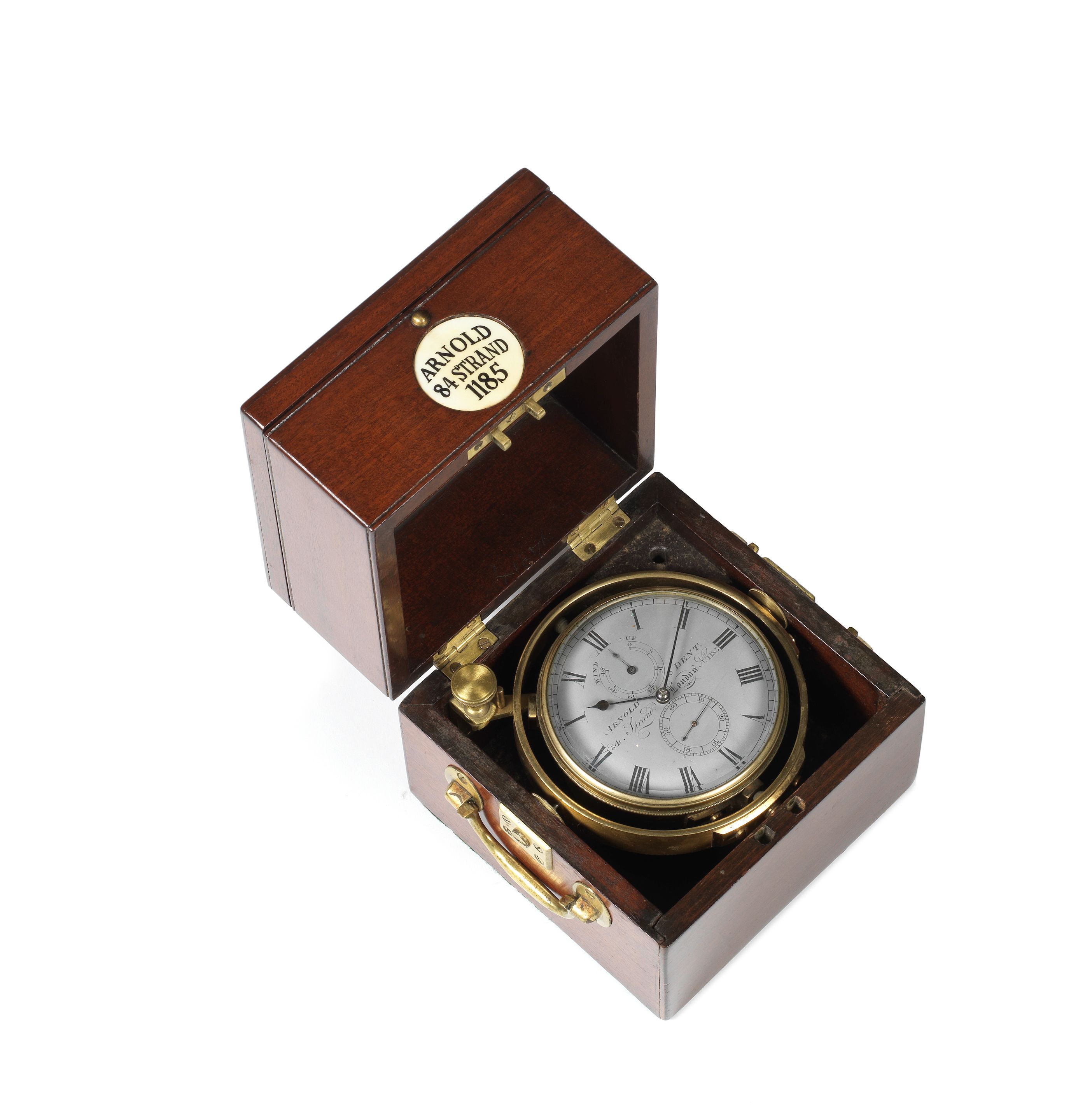 Bonhams : A second quarter of the 19th century mahogany cased two day ...