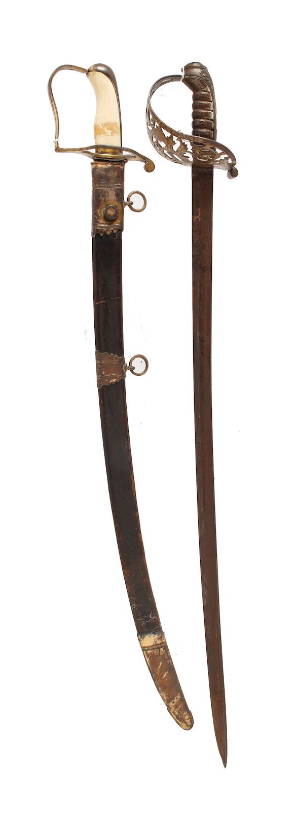 Bonhams : A Georgian Officer's Sword and an Engineer Officer's Sword