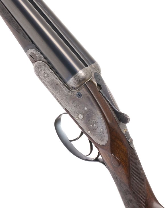 Bonhams : A 12-bore self-opening sidelock ejector gun by J. Purdey ...