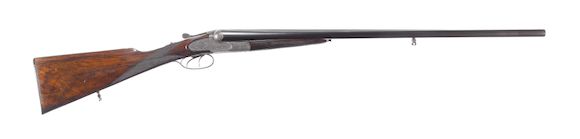 Bonhams : A fine 16-bore side-plated boxlock ejector gun by Joh ...