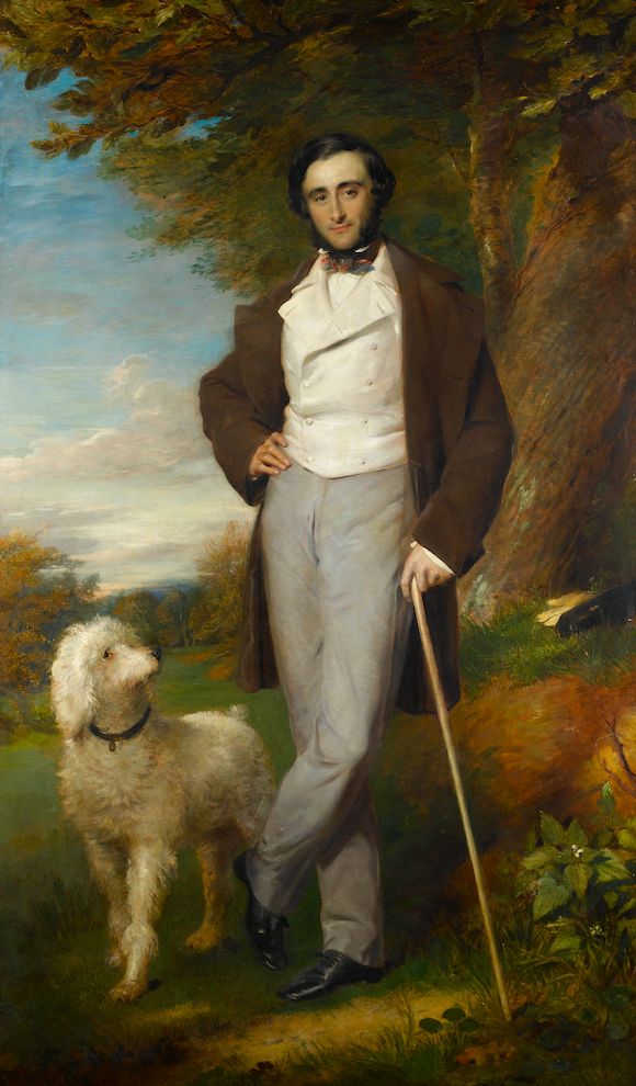 Bonhams : Circle of Sir Francis Grant RA (British, 1803-1878) Portrait ...