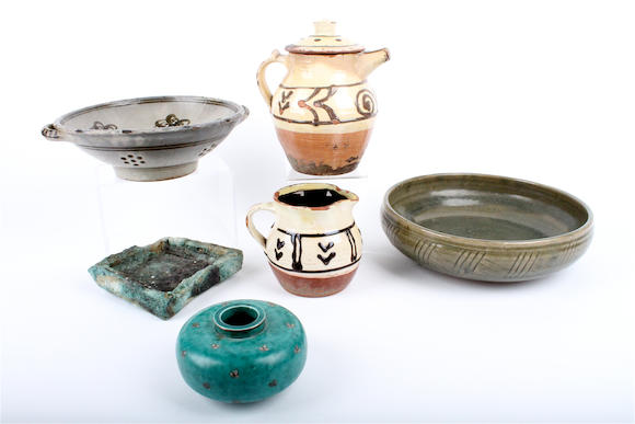 Bonhams A Group Of Contemporary Ceramics
