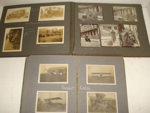 Bonhams : A collection of seven photographs albums, circa 1920, showing ...