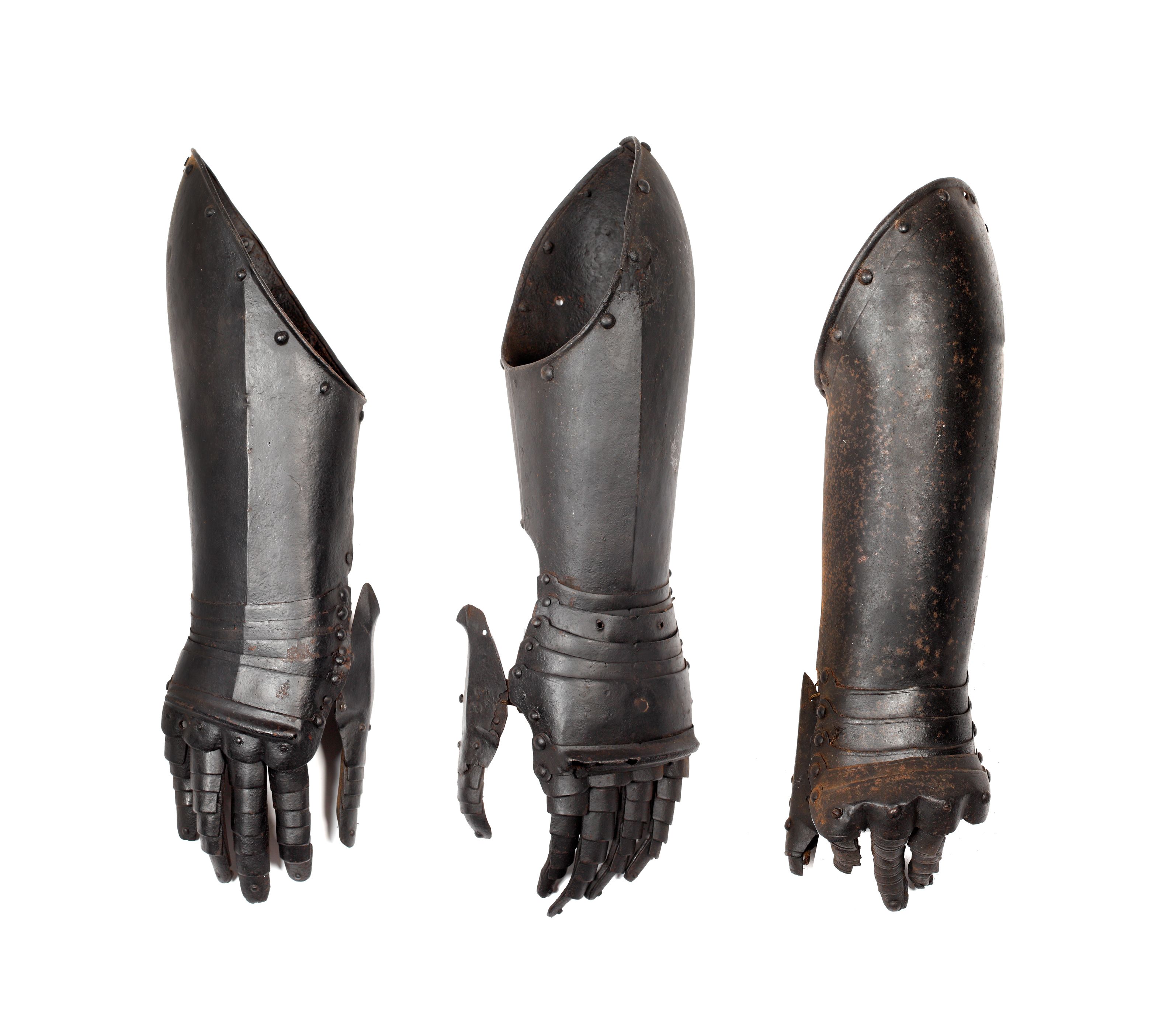 Bonhams : A 17th Century Bridle Gauntlet For The Left Arm