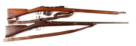 Bonhams : Two Continental Bolt-Action Service Rifles