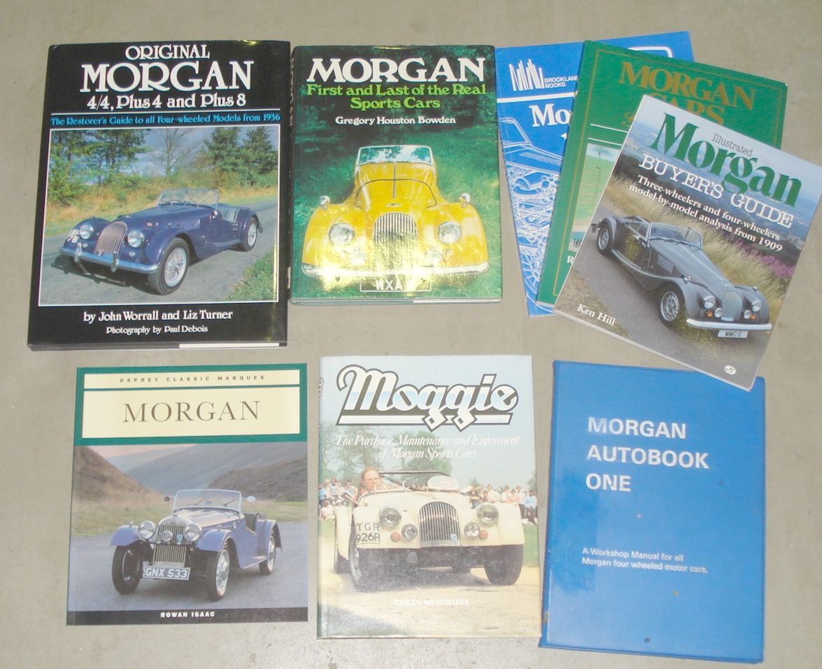 Bonhams Cars : A quantity of Morgan books,
