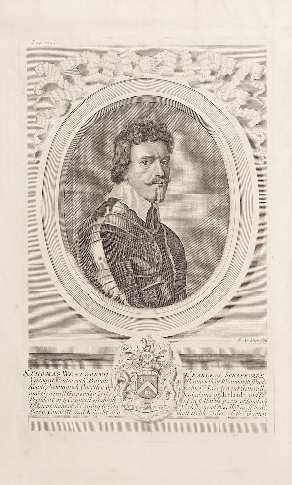 Bonhams : RUSHWORTH (JOHN) The Tryal of Thomas, Earl of Strafford, Lord ...