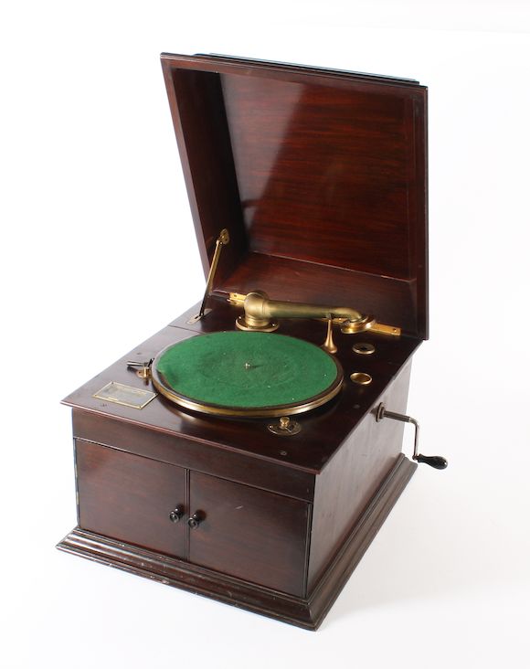 Bonhams : A Cliftophone table top gramophone,