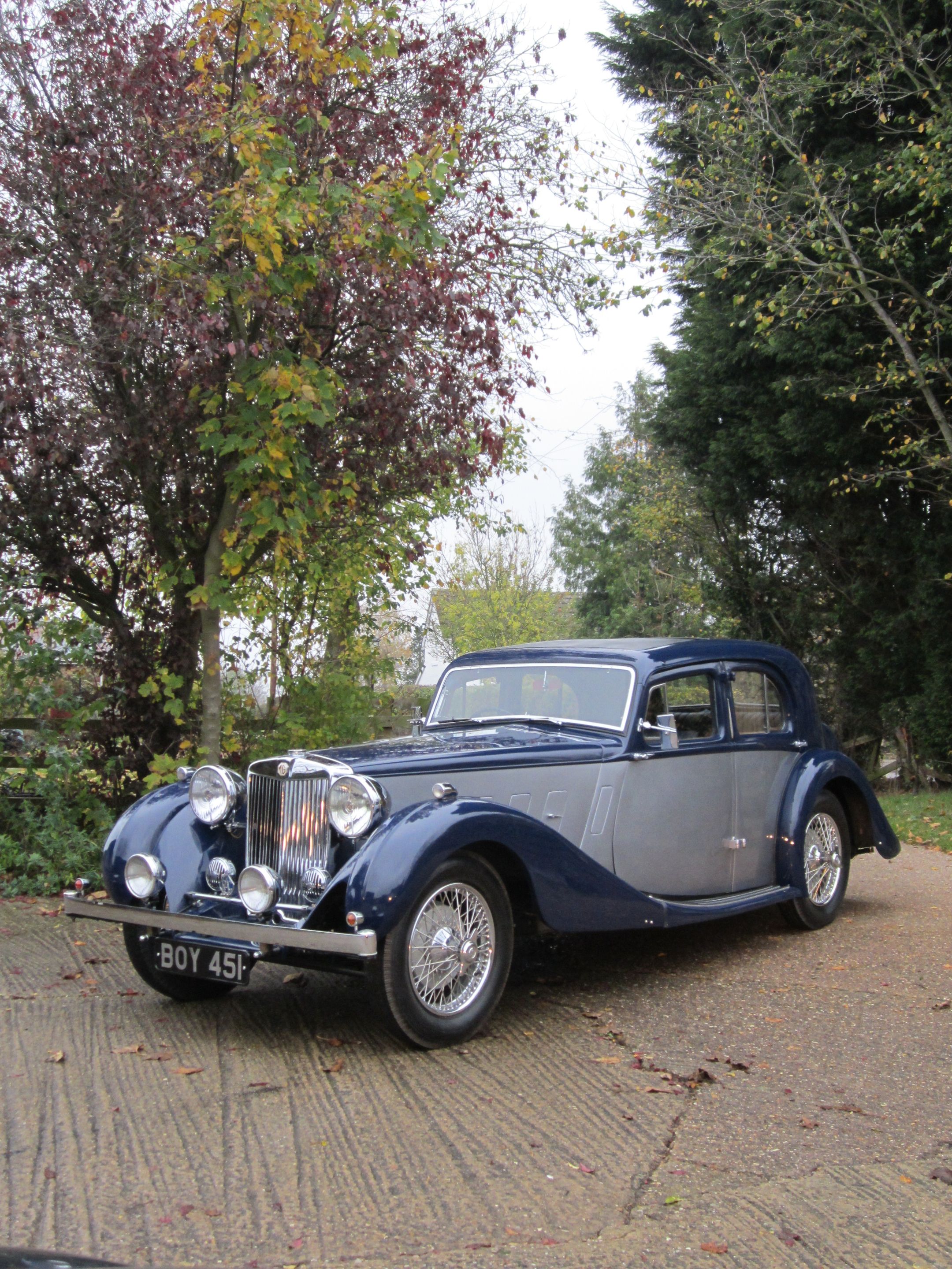 Bonhams Cars : 1936 MG SA Sports Saloon Chassis no. SA 0444 Engine no ...