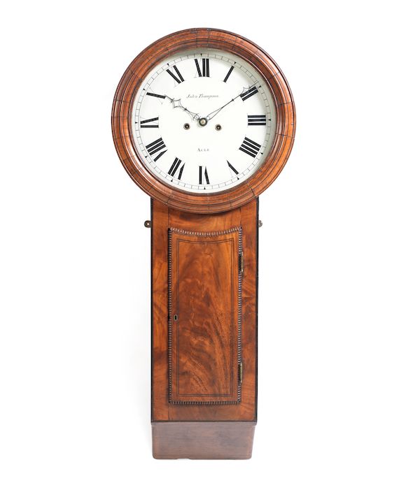 Bonhams : A 19th century Norwich style striking wall clock John ...