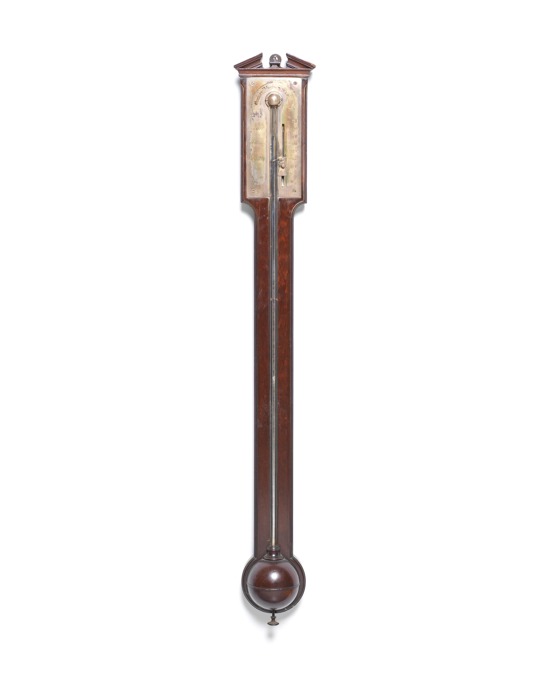 Bonhams A Fine Late 18th Century Mahogany Stick Barometer George