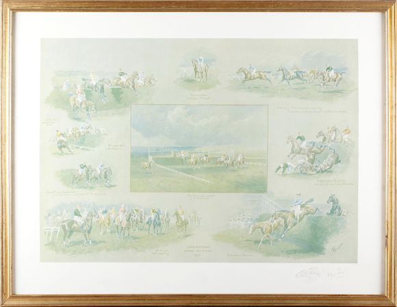 Bonhams : Alfred Bright (British, active 1890-1937) Three Grand ...