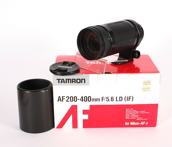 Bonhams : Tamron AF200-400mm lens