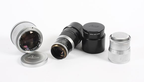 Bonhams : Leica screw mount lenses qty