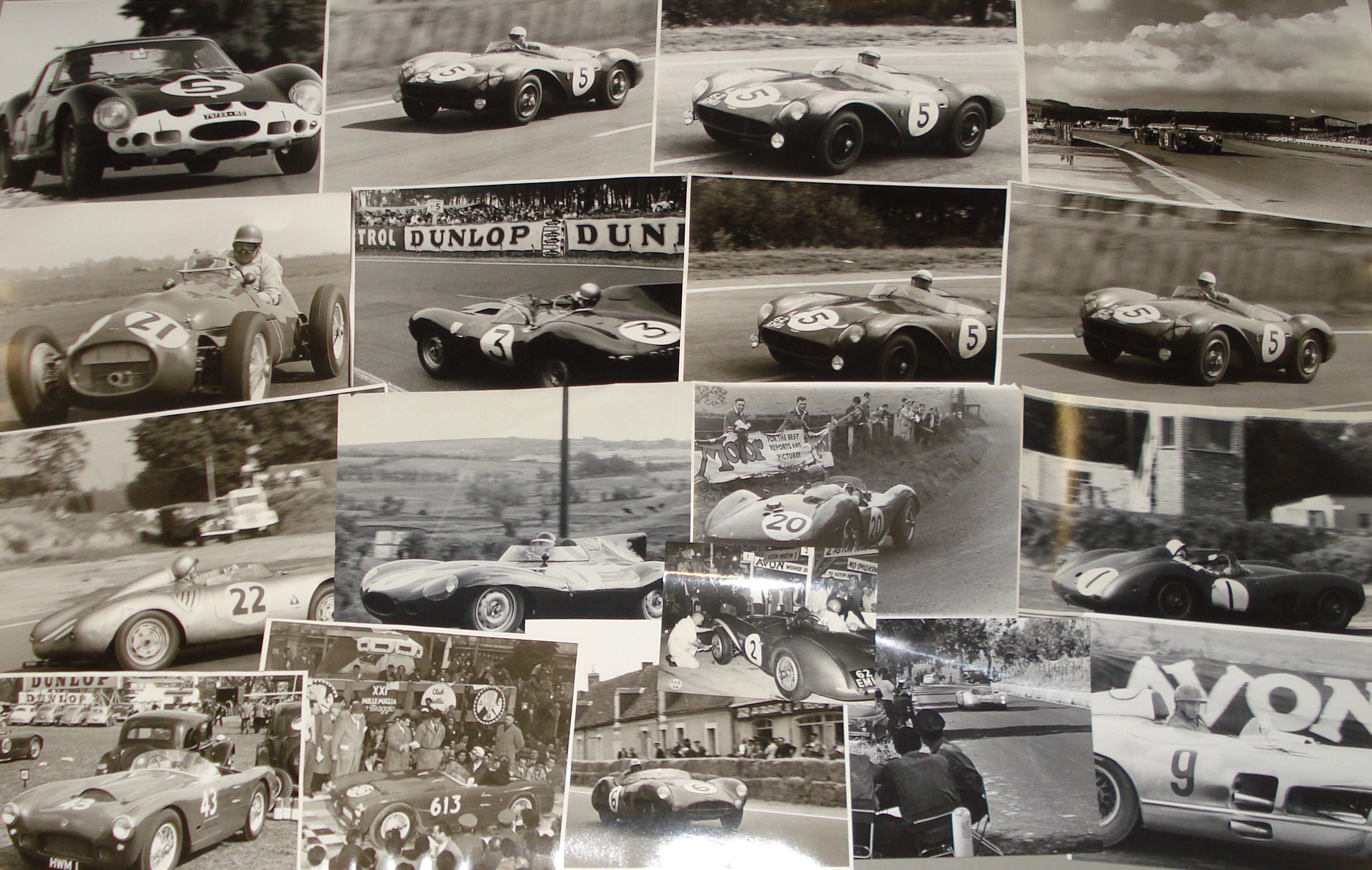 Bonhams Cars : Assorted photographs of 1950s Sports and GT cars, by ...
