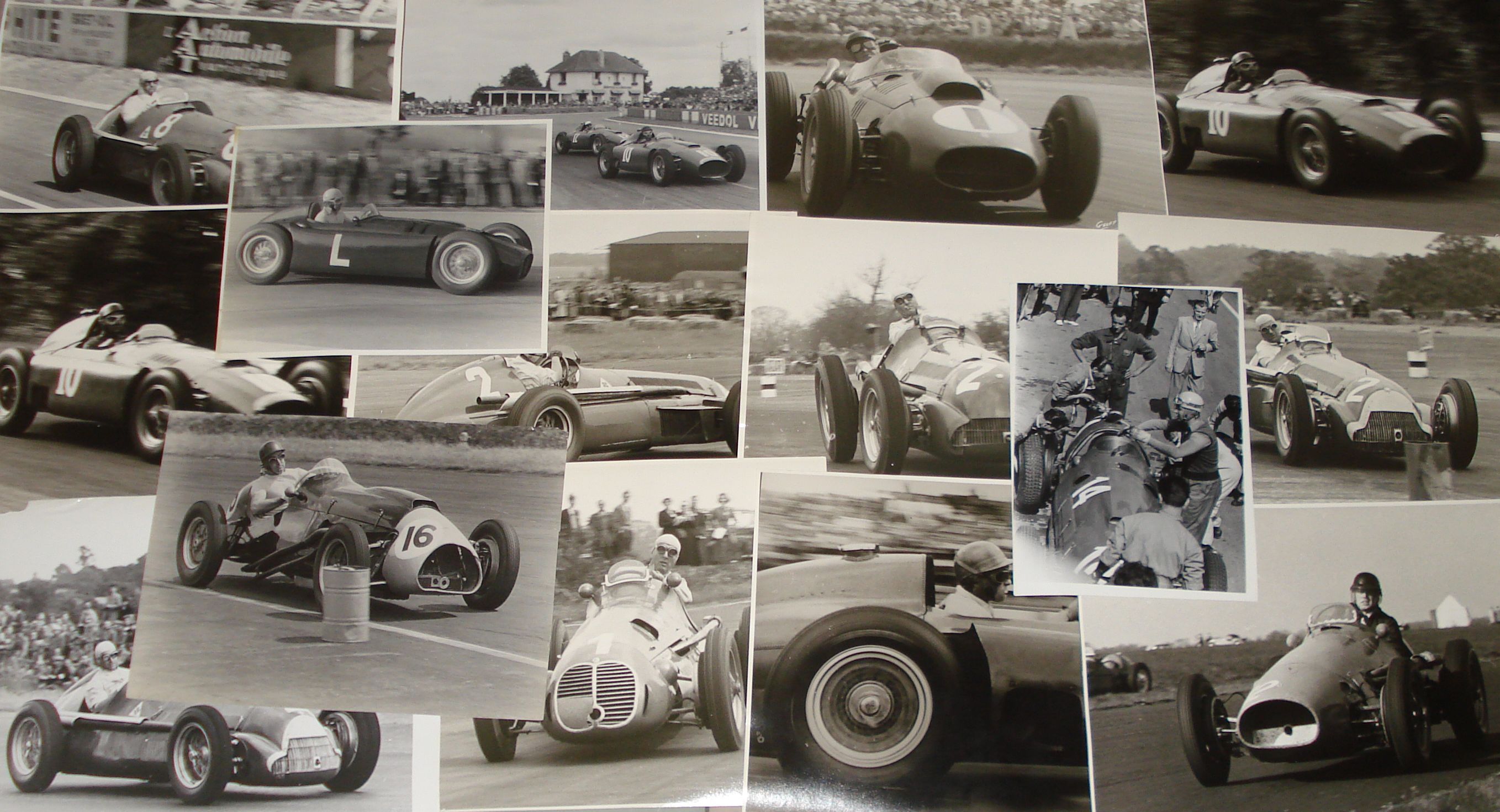 Bonhams Cars : Assorted 1950s Grand Prix photographs, by Geoff Goddard,