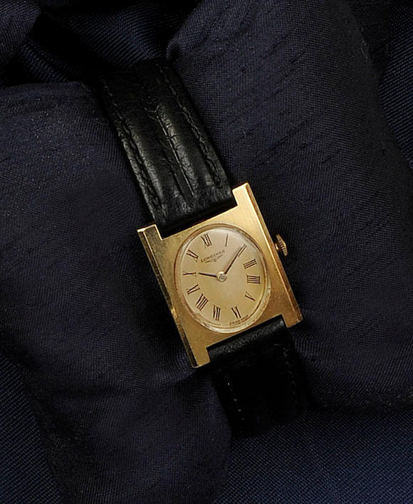 Bonhams Longines A Ladys 18ct Gold Wristwatch