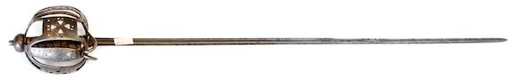Bonhams : A Basket Hilted Back-Sword