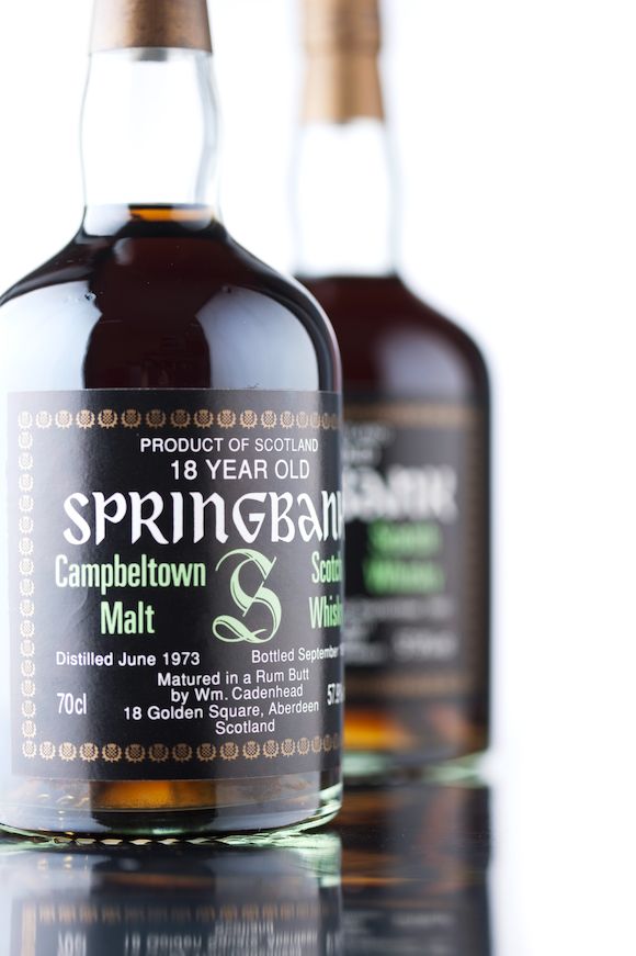 Bonhams : Green Springbank-18 year old-1973