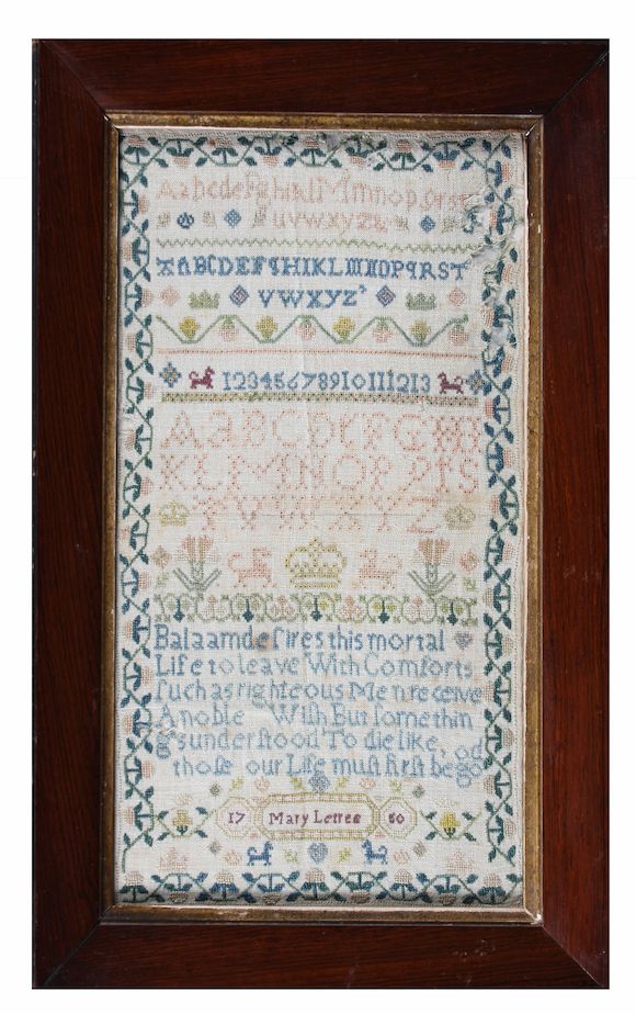Bonhams : A 1750 band sampler