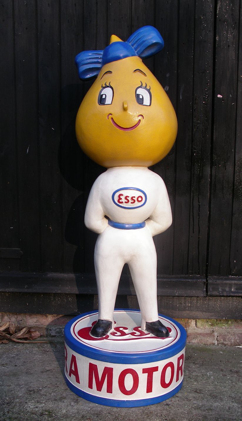 Bonhams Cars : A hand-painted Miss Drip standing forecourt figure,