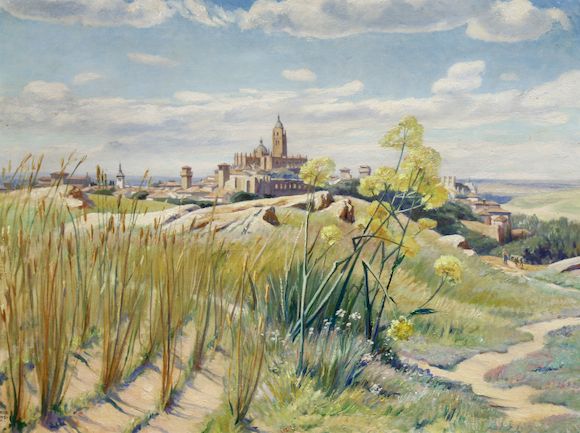 Bonhams : Francis Dodd (British, 1874-1949) Segovia