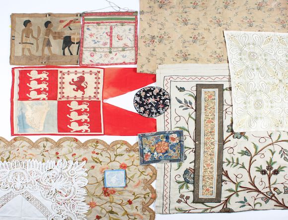 Bonhams : A group of mixed textiles