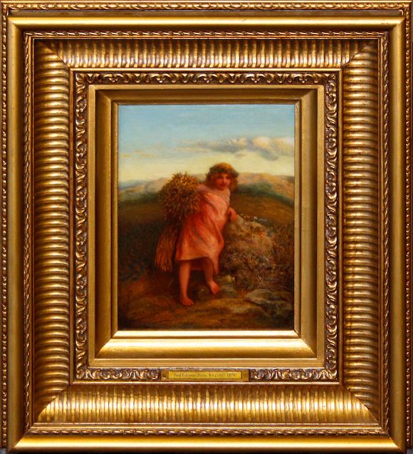 Bonhams : Paul Falconer Poole (British, 1807-1879) Young girl with ...