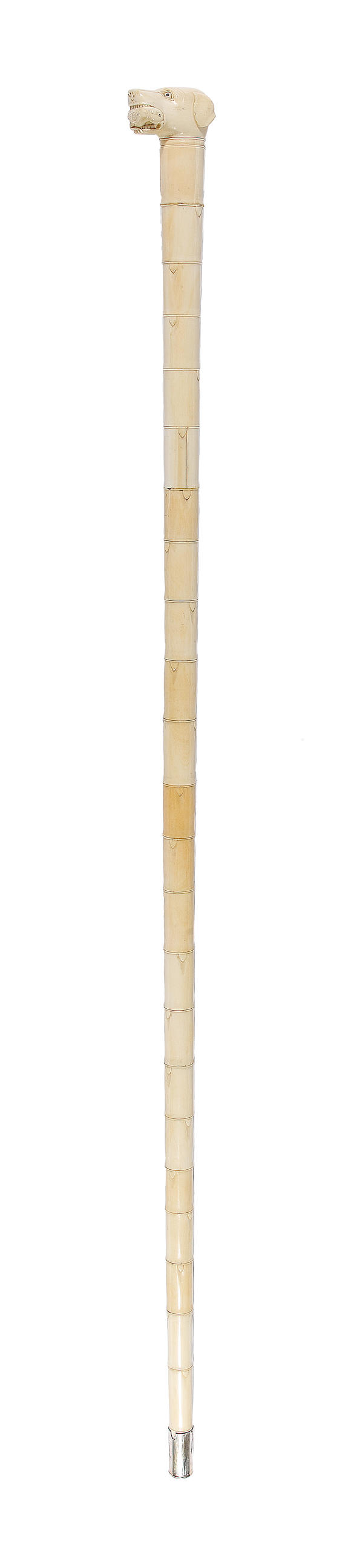 Bonhams An Early 20th Century Indian Ivory Walking Cane