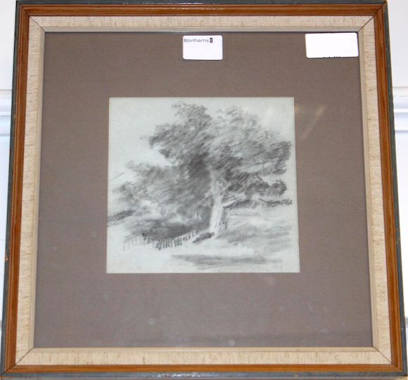 Bonhams : Hercules Brabazon Brabazon (British, 1821-1906) Oak tree