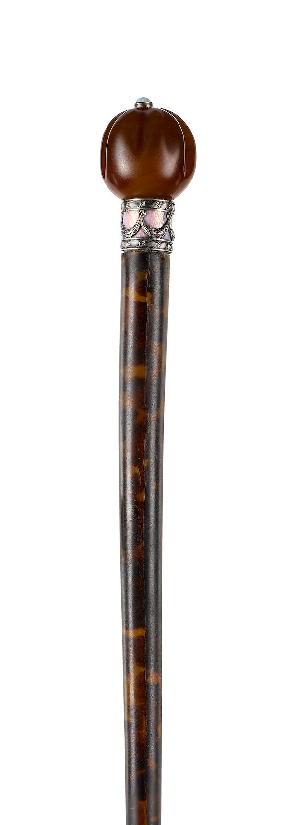 Bonhams : A late 19th century Austro-Hungarian enamelled silver, agate ...