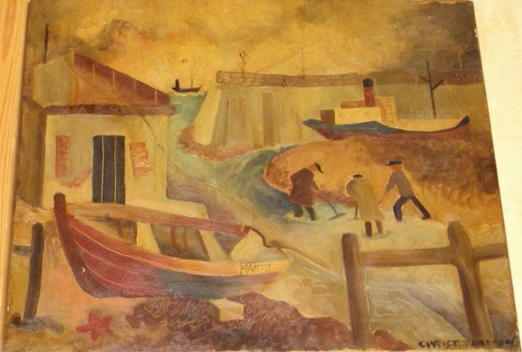 Bonhams : Jose Christopherson (British, 1914) Watchet Harbour