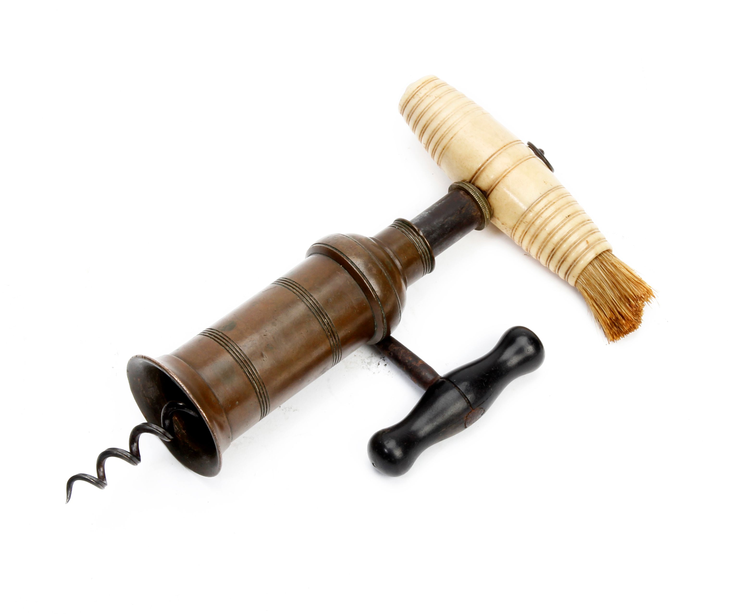 Bonhams : A 19th Century King's screw rack and pinion barrel ...