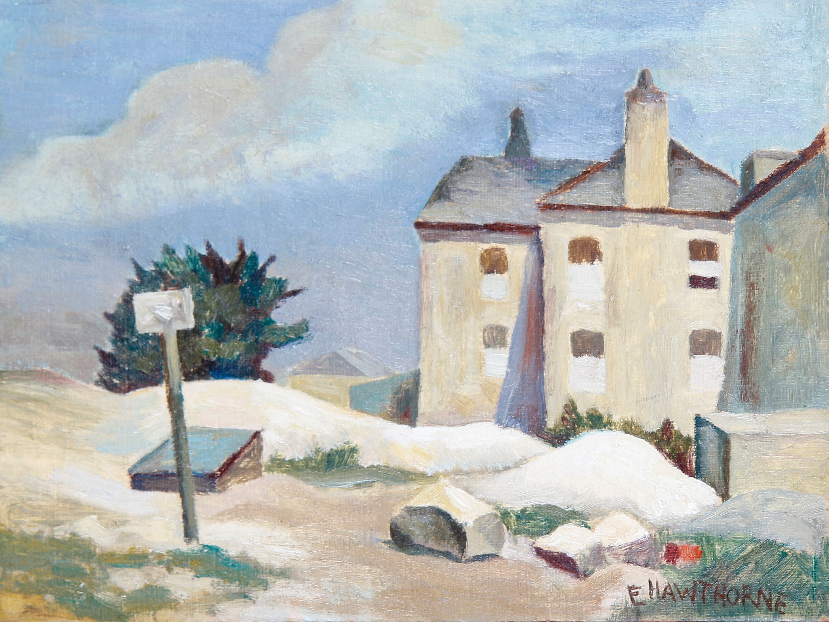 Bonhams : Elwin Hawthorne (British, 1905-1954) Deserted house