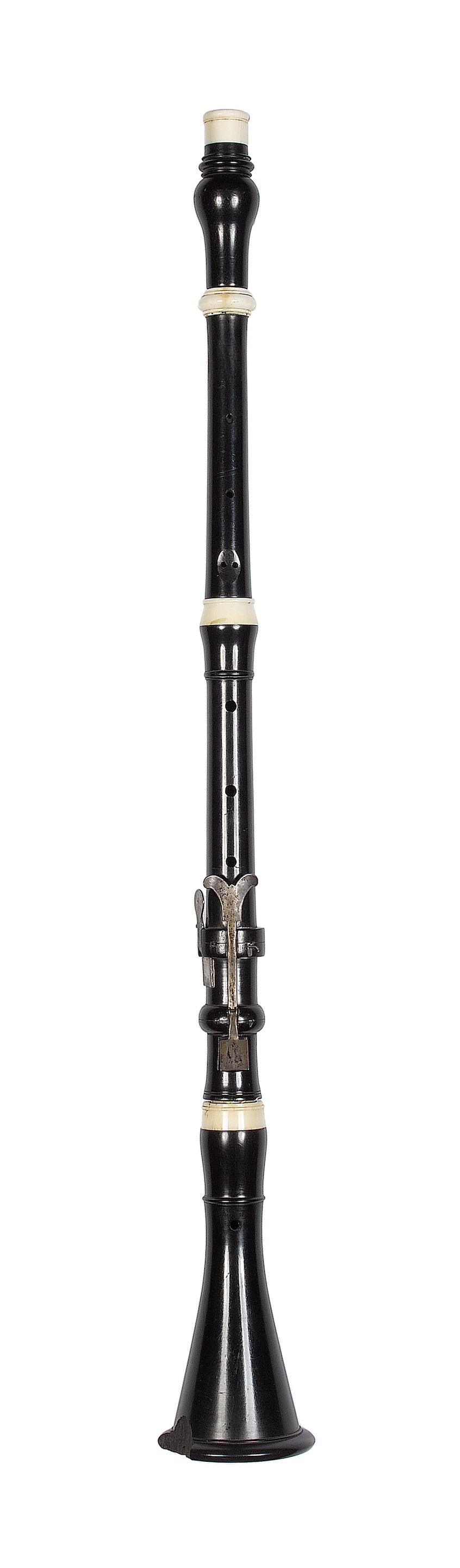 Bonhams : An 18th century ebony and ivory Oboe (1)