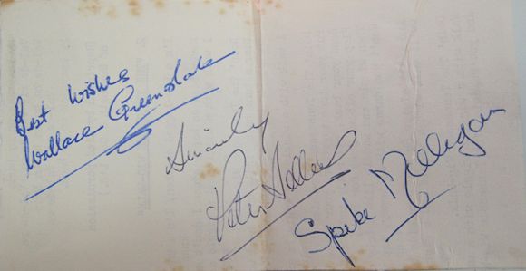 Bonhams : Autographs of The Goons,