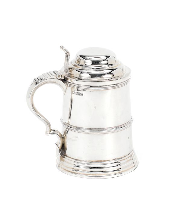Bonhams : A late Victorian silver tankard, by Atkins Bros, Sheffield 1897,